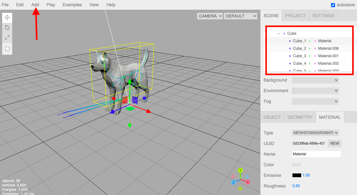 Three.js備忘録（4）