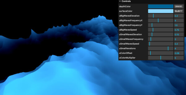 Three.js/シェーダー（GLSL）その1