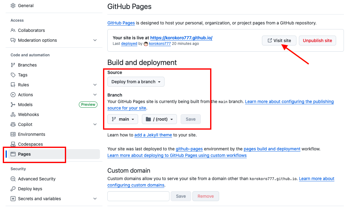 無料でWebページを公開する方法・GitHub Pages入門